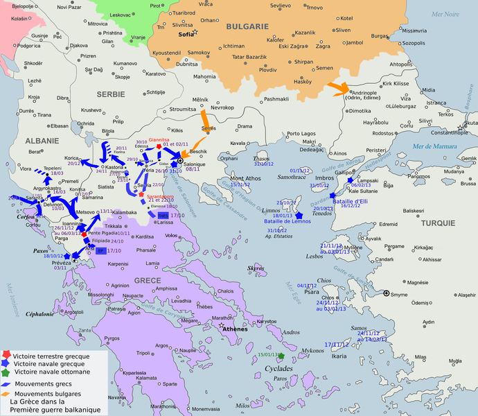 Balkan Wars 1912 – 1913 – Sklithro-Zelenich-Sebalći