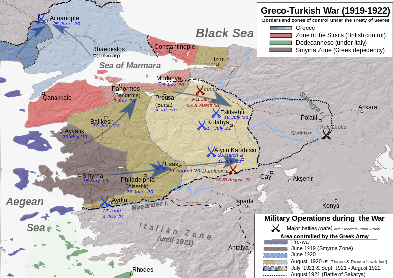 The Greek-Turkish War, 1919-1922 – Sklithro-Zelenich-Sebalći